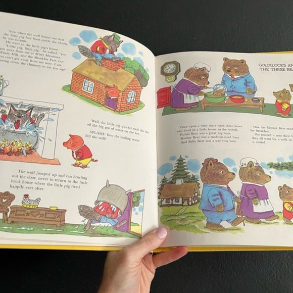 richard scarry | Toys | Richard Scarrys Animal Nursery Tales Storybook ...